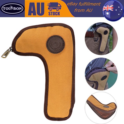 Tourbon Hunting Rifle Bolt Bag Gun Bolt Storage Protector Belt Zip ...