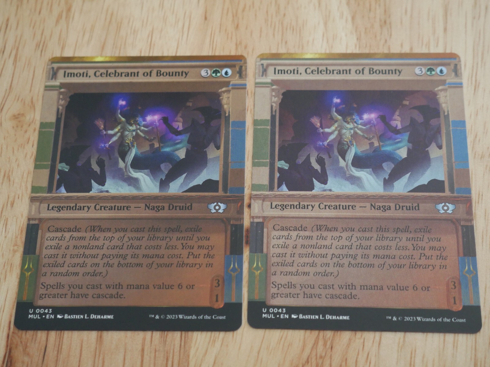 NM MTG - Imoti, Celebrant Of Bounty - SHOWCASE March Of The Machine ...