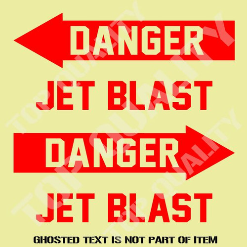 JET BLAST DECAL STICKER JET CAR TRUCK MILITARY ARMED FORCES DECAL ...