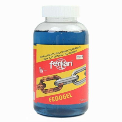 Fertan FeDOGEL Rust Removal Gel 750Ml Removes Rust + Corrosion | eBay UK