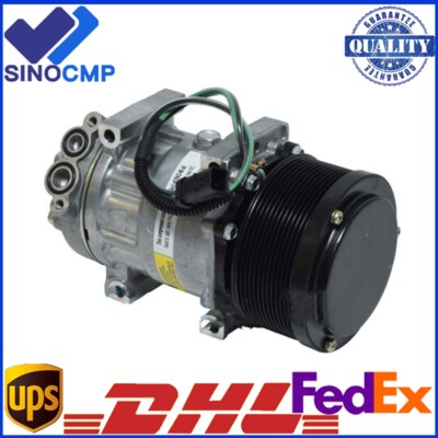 New AC Compressor 372-9295 for Caterpillar CAT 320D 320E 320D2 323D2 ...