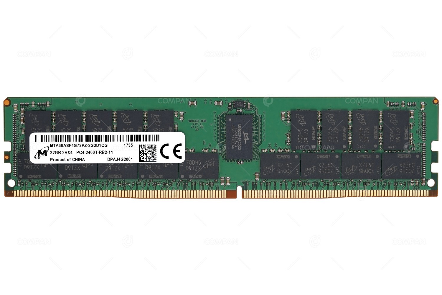 MTA36ASF4G72PZ / MICRON MEMORY 32GB 2RX4 PC4 2400MHz DDR4 / MTA36ASF4G72PZ-2G3D1 | eBay