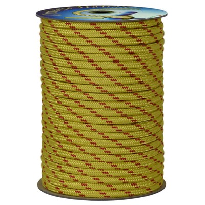 Corda cima treccia colorata corit gialla, 10 mm - 20 mt, Corderie ...
