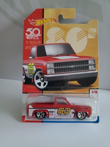 Hot Wheels Target Exclusive Throwback Decades Series 3/10 - '83 Chevy ...