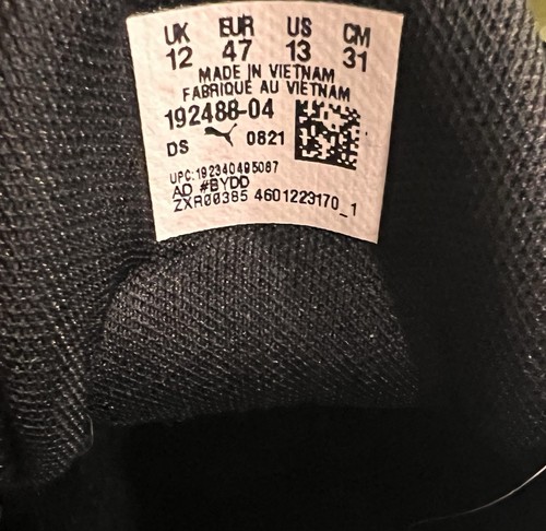 SIZE 13-PUMA Men’s Adeline Running Sneakers -(Black) | eBay