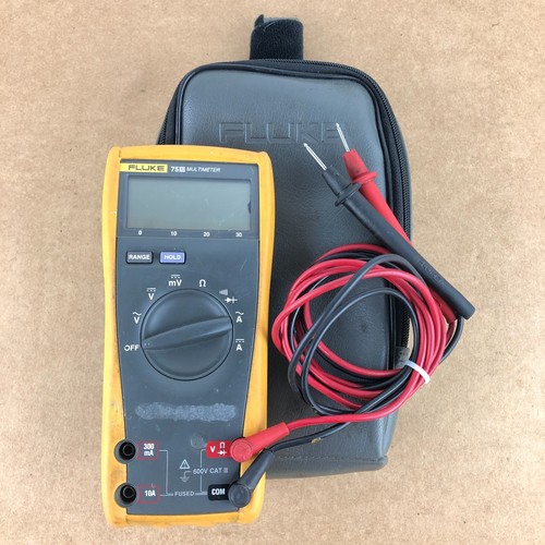 Fluke 75 III Digital Multimeter with Leads, Case Tested & Working SEE ...