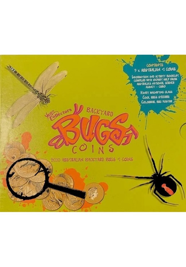 2010 Perth Mint Young Collectors - BACKYARD BUGS 9 x Coin Set + Accessories | eBay Australia