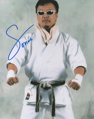 Sonny Onoo Signed WCW 8x10 Photo Wrestling Autograph WWE Manager ...