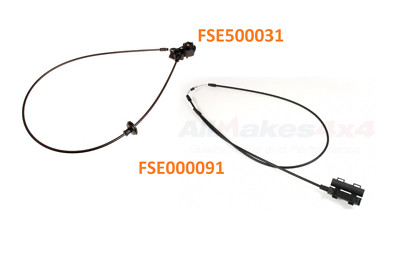 Land Rover LR3 Range Rover Sport Hood Control Cable Set FSE500031 ...