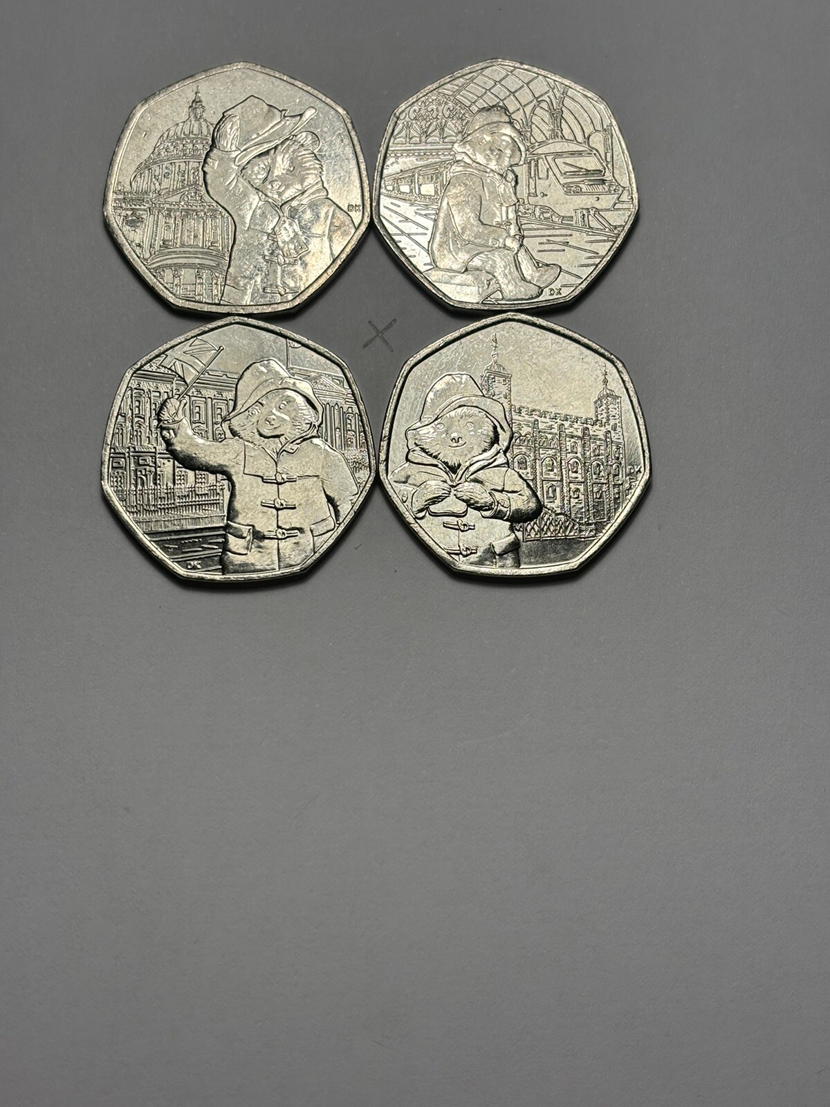 Complete Set Of 4 Paddington 50p Uncirculated Condition Sealed Bag FREE complete-set-of-4-paddington-50p-uncirculated-condition-sealed-bag-free