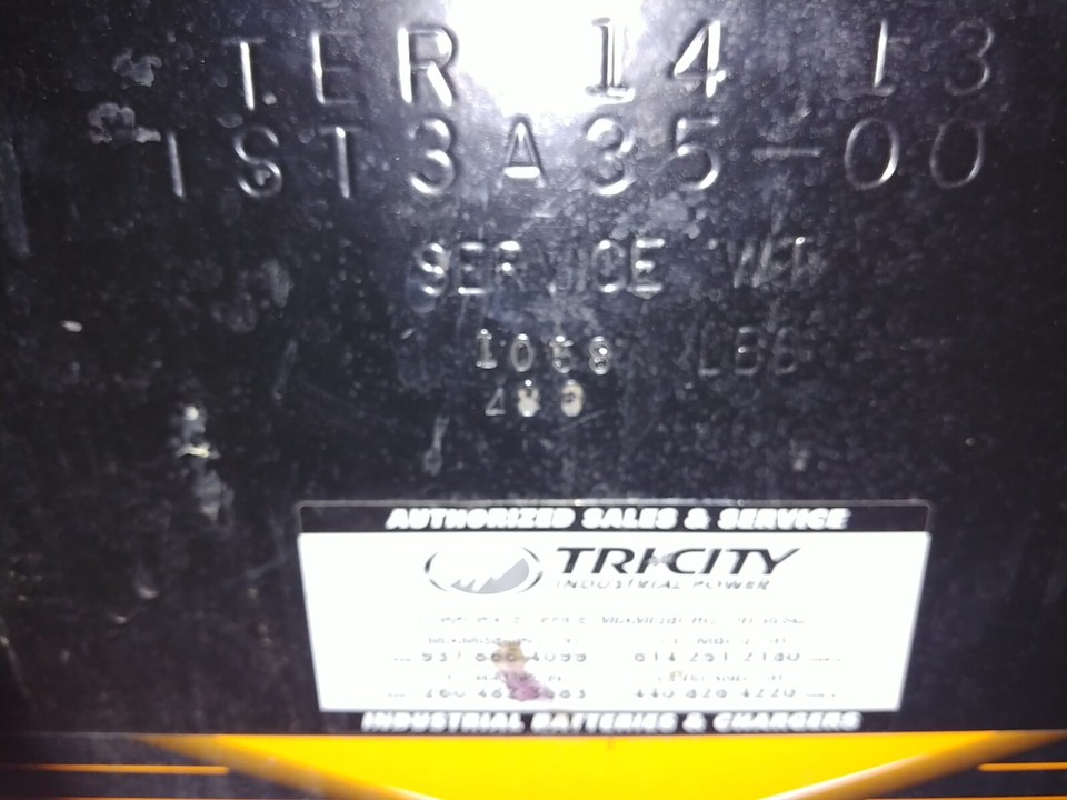 DEKA 24volt 12-85-13 ELECTRIC FORKLIFT PALLET JACK BATTERY 510 AMP ...