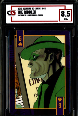2013 Aquarias DC Comics Batman Villains Playing Cards #6S The Riddler ...