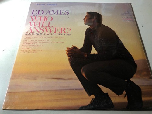 Ed Ames - Sings… Who Will Answer (1968) Vinyl Record NEW RCA Victor LSP ...