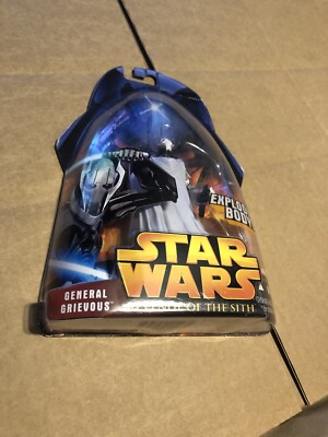 Star Wars Revenge of the Sith General Grievous Figure Exploding Body ...