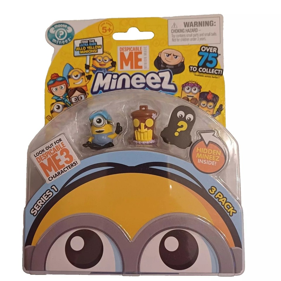 Mineez Minions Despicable ME Serie 1 - 3 Pack - Minion Made 2017 Select ...