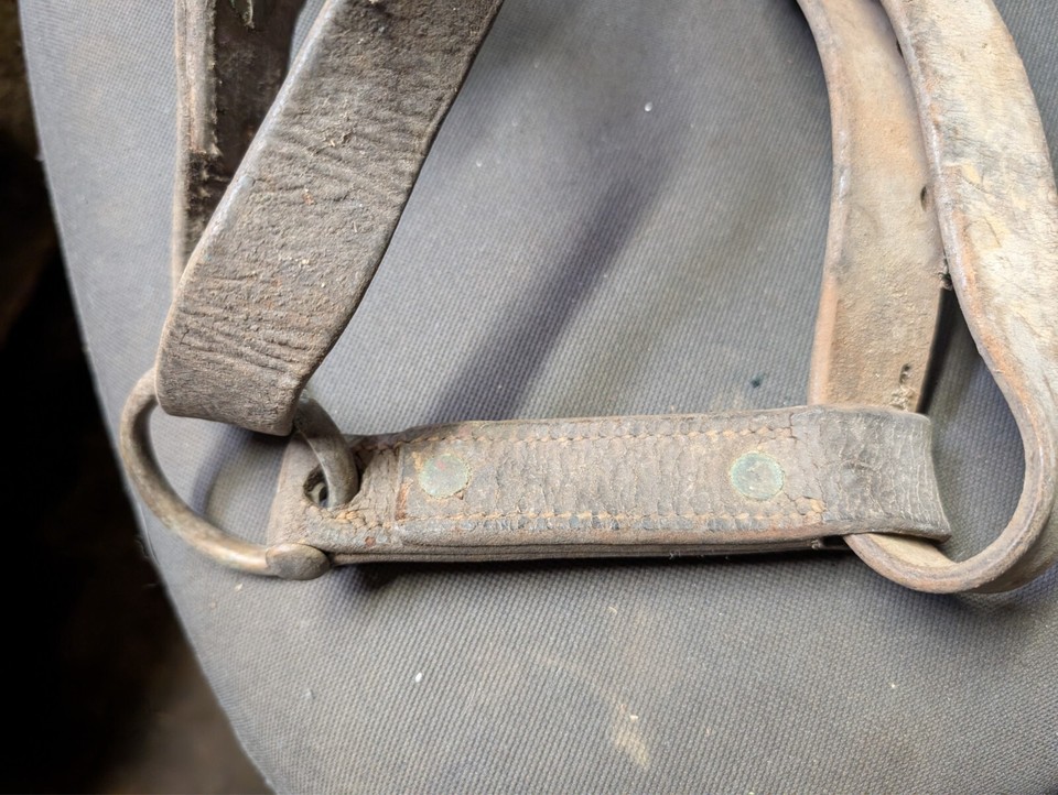 Original Thick Brass Tie Rope Ring For WW1,WW2 Cavalry Halter Throat ...