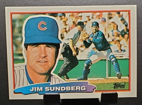 1988 Topps BIG #100 Jim Sundberg CUBS baseball card ⚾️ NM/MT | eBay