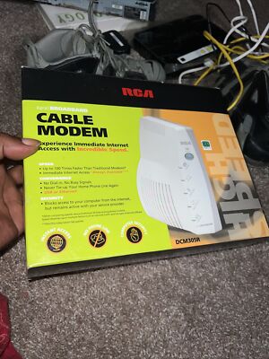 RCA DIGITAL BROADBAND CABLE MODEM MODEL dcm305r | eBay