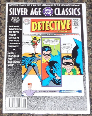 DC DETECTIVE COMICS #327 VF SILVER AGE REPRINT 1st APPEARANCE OF NEW ...