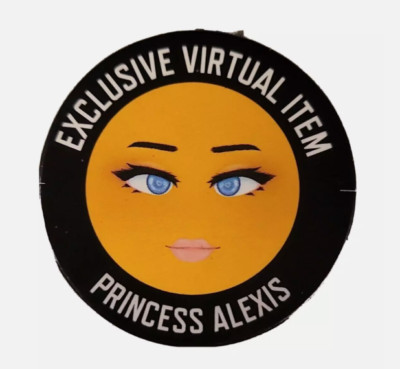 ROBLOX Celebrity Series 8 PRINCESS ALEXIS Face - Unused - Code Sent in ...