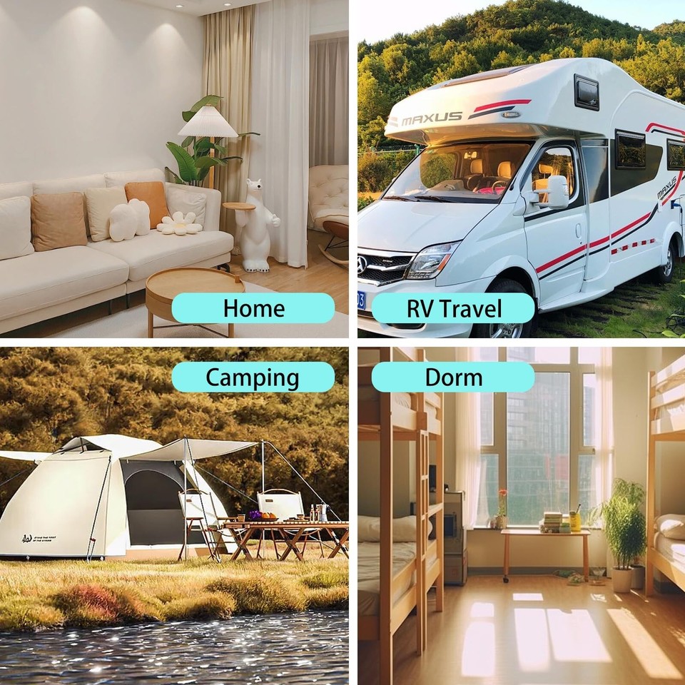 Coplax Campi Tent Air Conditioner Outdoor&Indoor Portable AC Fits ...