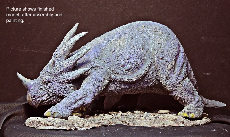 'The Valley of Gwangi' Styracosaurus dinosaur resin model kit by Joe ...