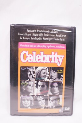 Brand New, Sealed - Celebrity (DVD, 1999) Woody Allen Leonardo DiCaprio ...