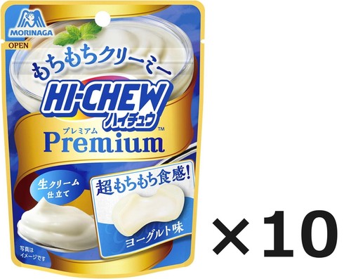 Morinaga [ HI-CHEW Premium Creamy Yogurt 35g ×10 ] Chewy texture | eBay