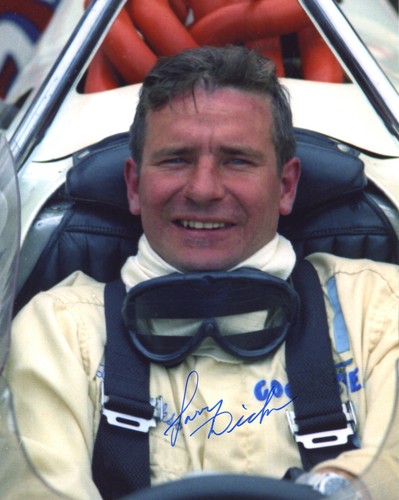 LARRY DICKSON AUTOGRAPHED INDY 500 DRIVER SPRINT CAR CHAMPION 8 X 10 ...