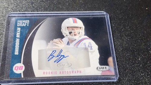 2017 Sage Premier Draft Ryan Higgins Autograph A71 | eBay