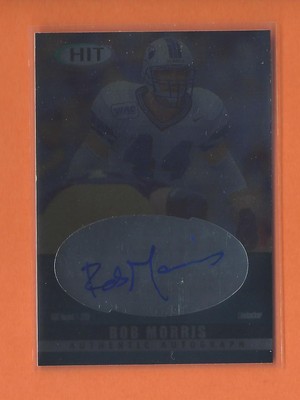 2000 HIT EMERALD ROB MORRIS AUTO #A45 INDIANAPOLIS COLTS | eBay