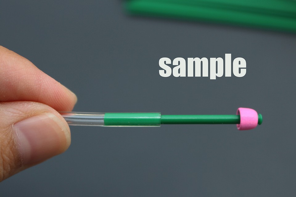 2m/lot Green Plastic Tube Kit PE PVC Tube Fly Tubing Clear Fly Tying ...