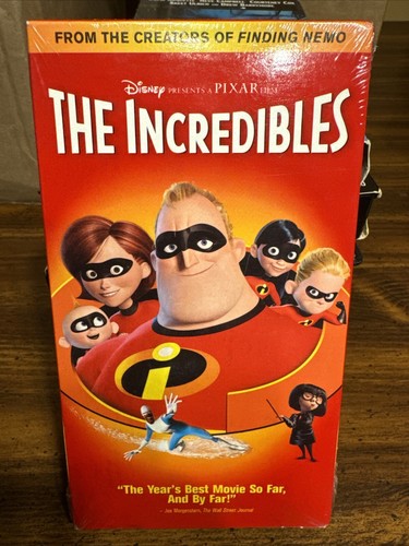 The Incredibles (VHS, 2005, VHS) for sale online | eBay