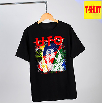 UFO Band Black T Shirt Size S M L 234XL Cotton Men SG470 | eBay