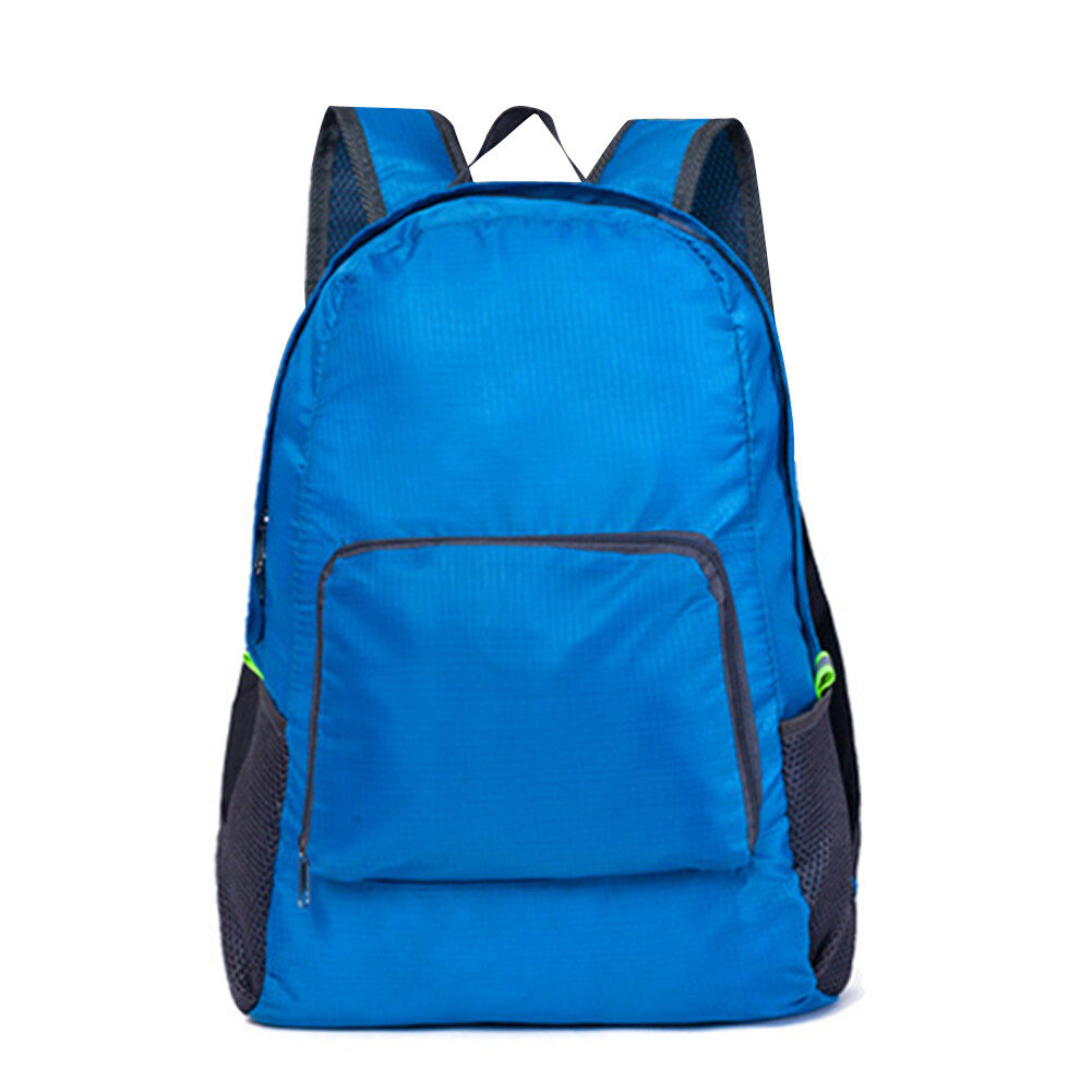 20L Men Women Backpack Folding Lightweight Trekking Travel Rucksack (Blue) | eBay