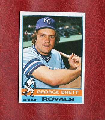 1976 TOPPS #19 GEORGE BRETT (HOF) KANSAS CITY ROYALS NMT / NMT+ | eBay