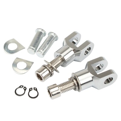 29mm Foot Pegs Footrest Mount Clevis Chrome For Harley Softail Touring ...