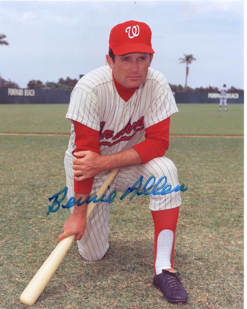 BERNIE ALLEN WASHINGTON SENATORS SIGNED AUTOGRPHED 8X10 PHOTO W/COA | eBay