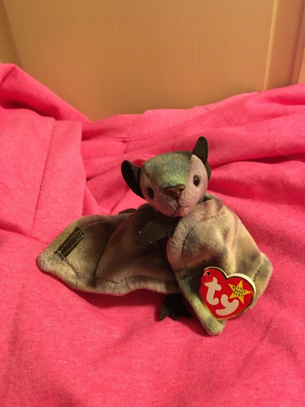 Ty Beanie Batty the Bat Mismatched Dates Brown Nose | eBay