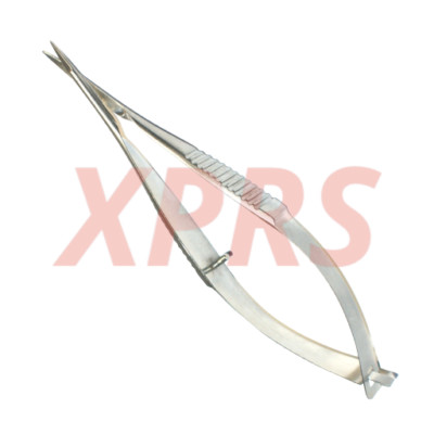 Set of 5 Vannas Capsulotomy Scissors, 3.25", Ang on Flat, 6mm Blades ...