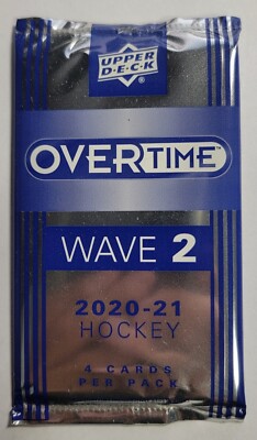 2020-21 UPPER DECK Overtime Wave 2 HOCKEY Cards -- 1 PACK | eBay