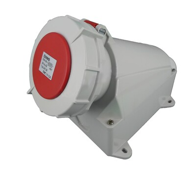 CEE FORM 5 Pin 063 Amp Surface Mounted Socket Outlet IP67 QX136 | eBay