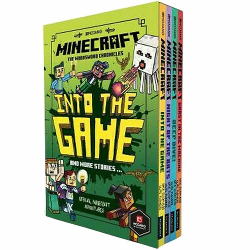 Minecraft: Into the Game – The Woodsword Chronicles Collection 4 Books ...