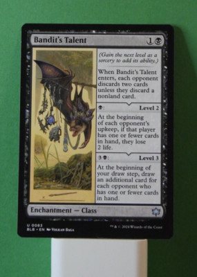 MTG BLB: Bandit's Talent (Enchantment) Bloomburrow Regular Uncommon ...