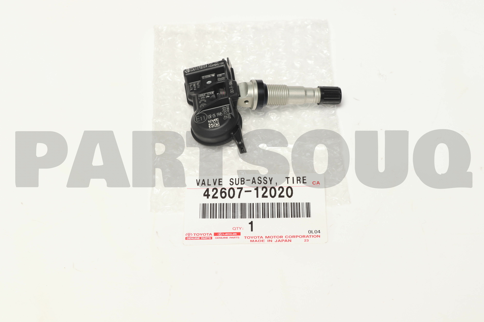 4260712020 Genuine Toyota VALVE SUB-ASSY TIRE PRESSURE MONITOR 42607 ...