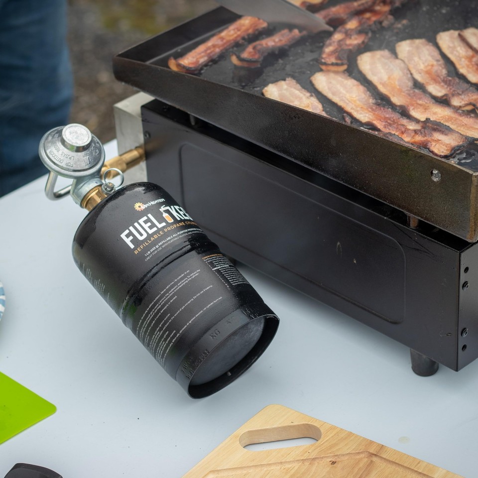 Fuel Keg. - 1 lb. / 16 oz. Empty Refillable Propane Tank – DOT ...