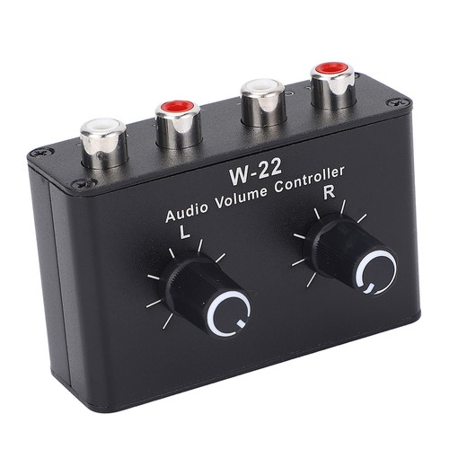 3.5mm Volume Control Box Balance Adjuster Small Attenuator Knob Line ...