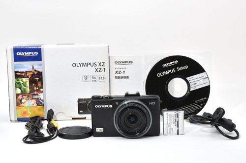 🌸[NEAR MINT w/Box] Olympus XZ-1 10MP Digital Camera Black Tested from ...