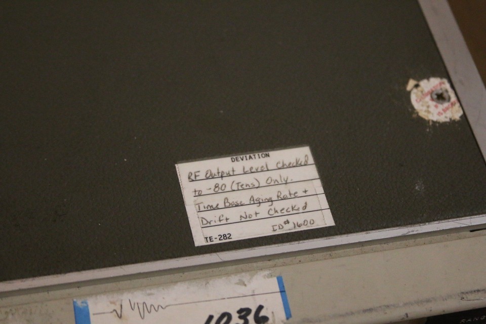 Hewlett Packard HP 8443A Tracking Generator Frequency Counter -NIXIE ...