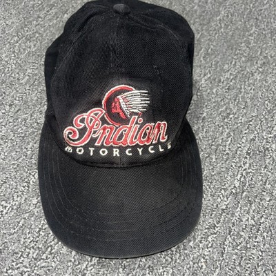 VTG Authentic Original Indian Motorcycle Cap Biker Hat Collectible ...